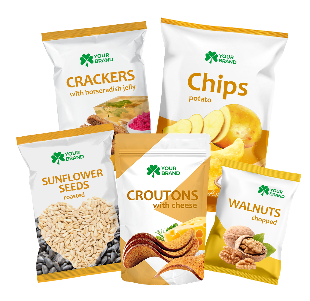 Snack and Chips Packaging from the Manufacturer | ITAK Ukraine