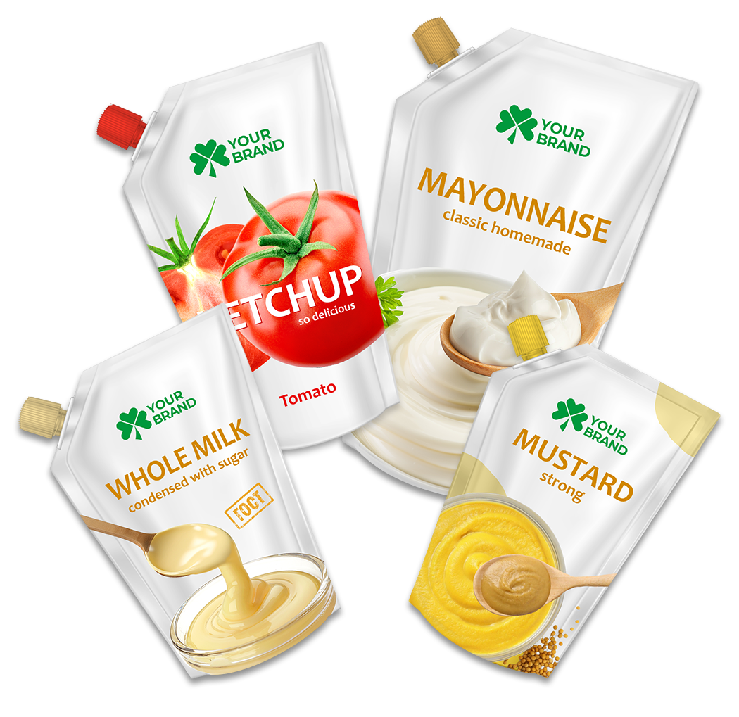 Packaging for Mayonnaise, Sauces, Ketchup & Mustard from the ...