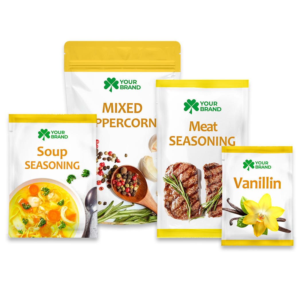 Packaging for seasonings and pepper from the manufacturer | spices ...